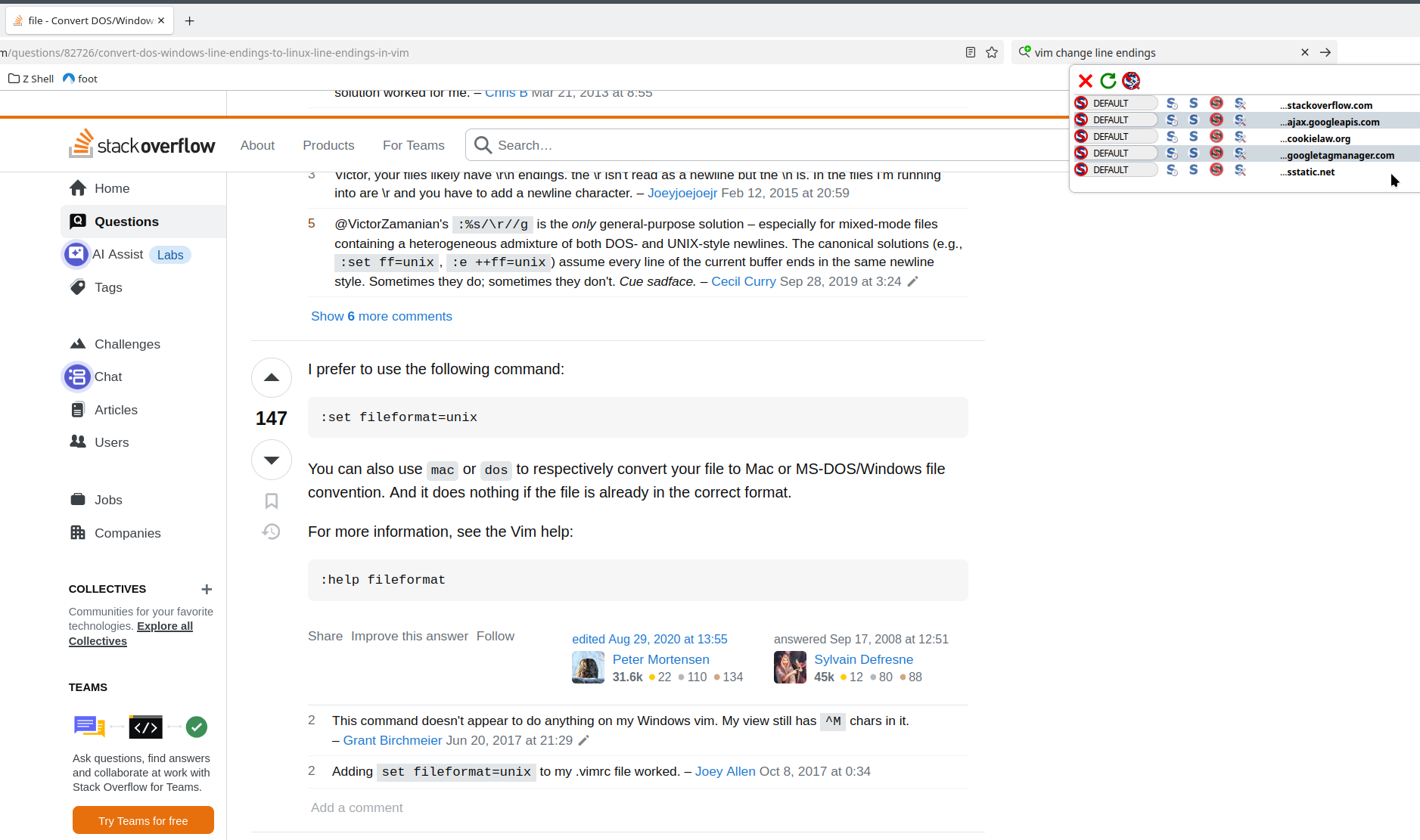 Stack Overflow Requires JavaScript - The Mojeek Discourse